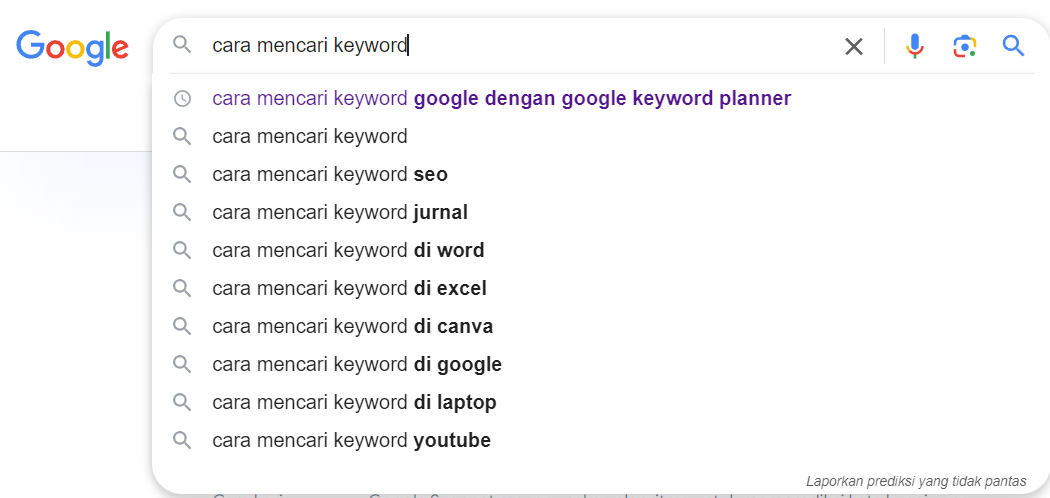 Cara Mencari Keyword Google yang Tepat untuk Optimalkan SEO - Codenesia