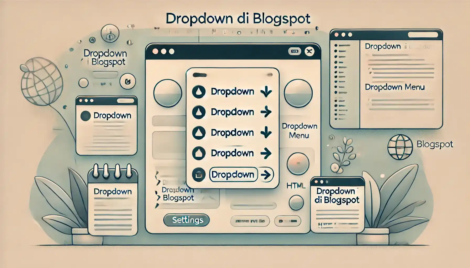 Cara Membuat Menu Dropdown di Blogspot: Panduan Lengkap untuk Pemula - Codenesia